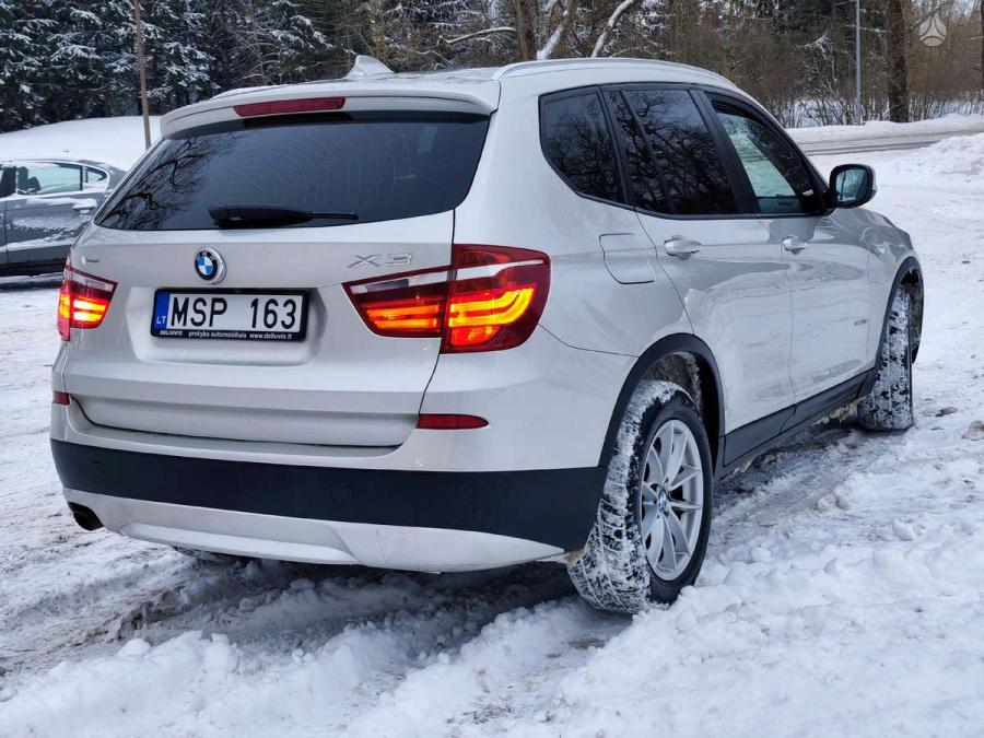 Dzeltens BMW X3 2011 Anykščiai, ar dzinēja tilpumu 2.00 L un nobraukumu 169 tūkst. km par 8750 €, foto 4 vietnē AUTOMOTO.COM.LV