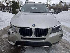 Yellow BMW X3 2011 in Ukmerge, with an engine capacity of 2.00 L and mileage of 134 thousand km for 5499 €, photo  on AUTOMOTO.COM.LV