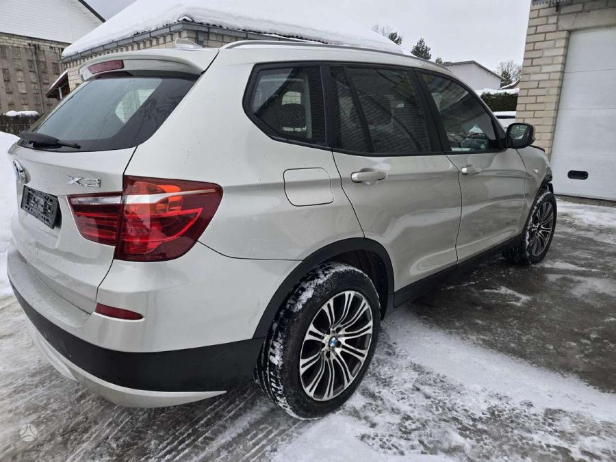 Dzeltens BMW X3 2011 Ukmergė, ar dzinēja tilpumu 2.00 L un nobraukumu 134 tūkst. km par 5499 €, foto 4 vietnē AUTOMOTO.COM.LV