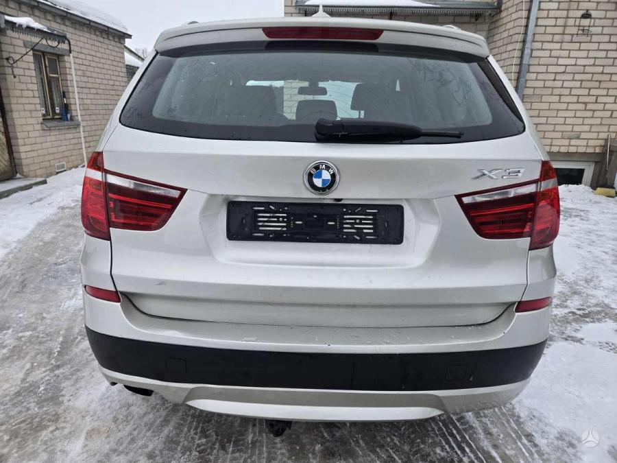 Dzeltens BMW X3 2011 Ukmergė, ar dzinēja tilpumu 2.00 L un nobraukumu 134 tūkst. km par 5499 €, foto 5 vietnē AUTOMOTO.COM.LV