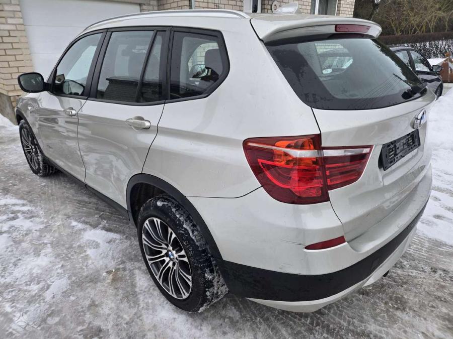 Dzeltens BMW X3 2011 Ukmergė, ar dzinēja tilpumu 2.00 L un nobraukumu 134 tūkst. km par 5499 €, foto 6 vietnē AUTOMOTO.COM.LV