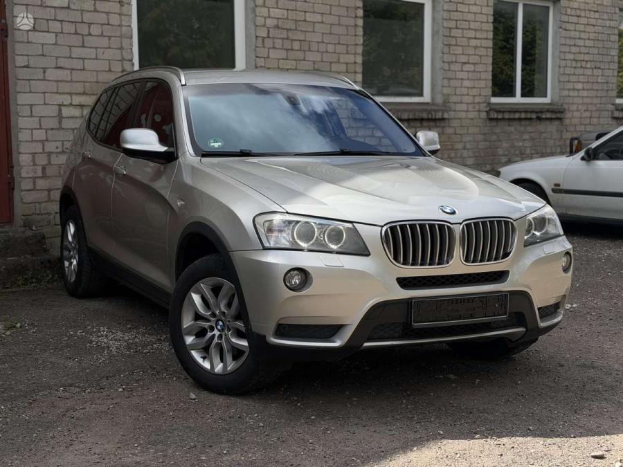 Yellow BMW X3 2011 in Kretinga, with an engine capacity of 2.00 L and mileage of 276 thousand km for 9300 €, photo 3 on AUTOMOTO.COM.LV