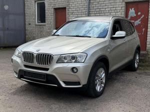 Yellow BMW X3 2011 in Kretinga, with an engine capacity of 2.00 L and mileage of 276 thousand km for 9300 €, photo 4 on AUTOMOTO.COM.LV
