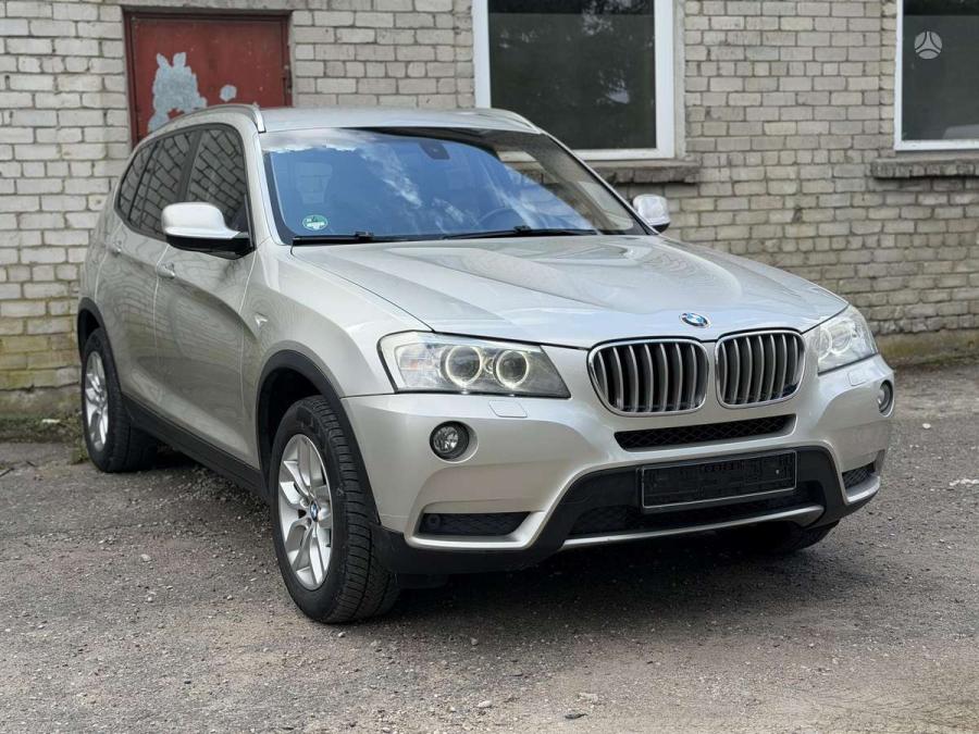 Yellow BMW X3 2011 in Kretinga, with an engine capacity of 2.00 L and mileage of 276 thousand km for 9300 €, photo 5 on AUTOMOTO.COM.LV