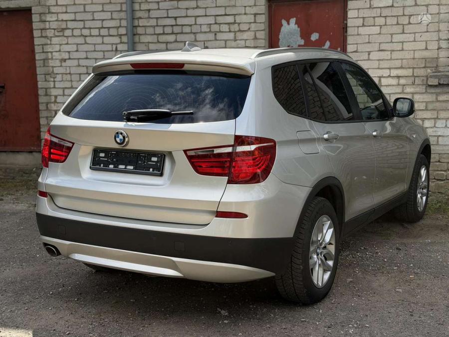 Yellow BMW X3 2011 in Kretinga, with an engine capacity of 2.00 L and mileage of 276 thousand km for 9300 €, photo 9 on AUTOMOTO.COM.LV