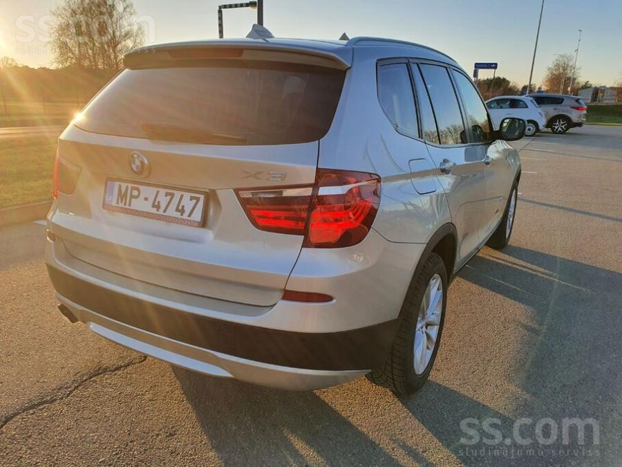 Dzeltens BMW X3 2011 Rīga, ar dzinēja tilpumu 3.00 L un nobraukumu 129 tūkst. km par 13500 €, foto 4 vietnē AUTOMOTO.COM.LV