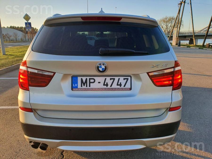 Dzeltens BMW X3 2011 Rīga, ar dzinēja tilpumu 3.00 L un nobraukumu 129 tūkst. km par 13500 €, foto 6 vietnē AUTOMOTO.COM.LV