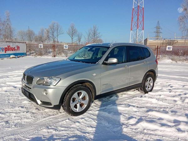 Yellow BMW X3 2012 in Alytus, with an engine capacity of 2.00 L and mileage of 268 thousand km for 8300 €, photo 1 on AUTOMOTO.COM.LV