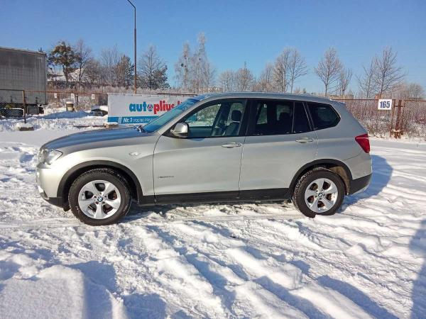 Yellow BMW X3 2012 in Alytus, with an engine capacity of 2.00 L and mileage of 268 thousand km for 8300 €, photo 7 on AUTOMOTO.COM.LV