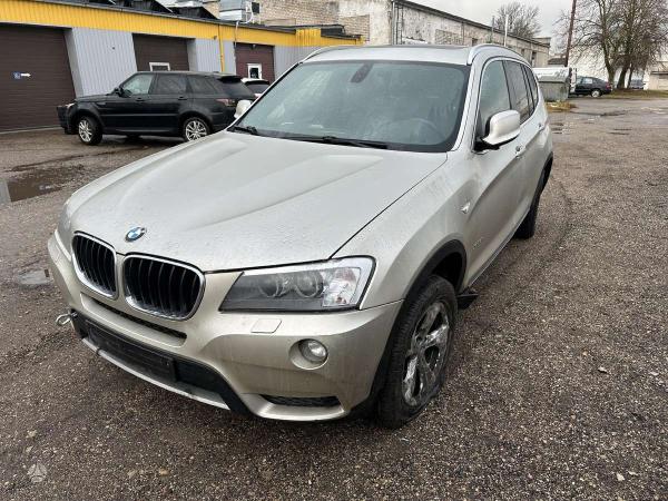Dzeltens BMW X3 2012 Utena, ar dzinēja tilpumu 2.00 L un nobraukumu 252 tūkst. km par 4700 €, foto 3 vietnē AUTOMOTO.COM.LV