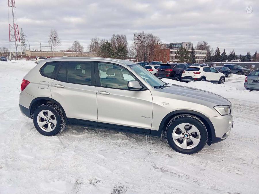 Dzeltens BMW X3 2012 Alīta, ar dzinēja tilpumu 2.00 L un nobraukumu 269 tūkst. km par 8700 €, foto 13 vietnē AUTOMOTO.COM.LV