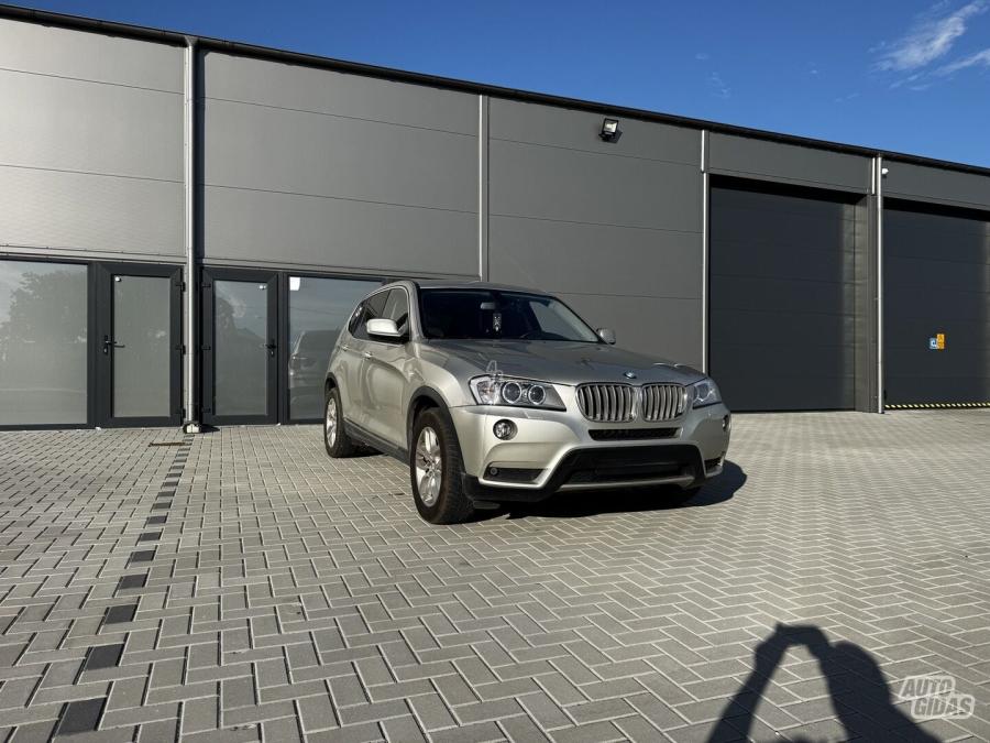 Yellow BMW X3 2012 in Kaunas, with an engine capacity of 2.00 L and mileage of 326 thousand km for 8050 €, photo 3 on AUTOMOTO.COM.LV