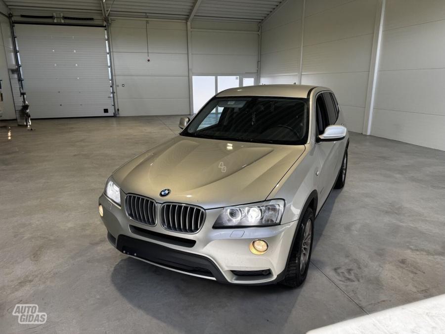Yellow BMW X3 2012 in Kaunas, with an engine capacity of 2.00 L and mileage of 326 thousand km for 8050 €, photo 8 on AUTOMOTO.COM.LV