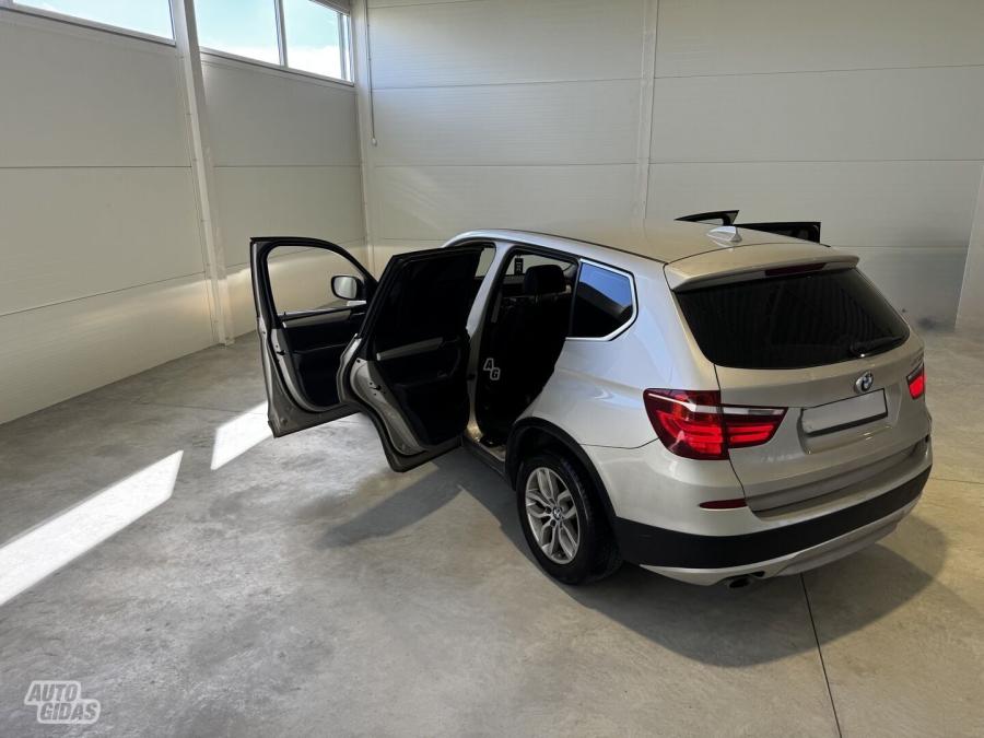 Yellow BMW X3 2012 in Kaunas, with an engine capacity of 2.00 L and mileage of 326 thousand km for 8050 €, photo 18 on AUTOMOTO.COM.LV