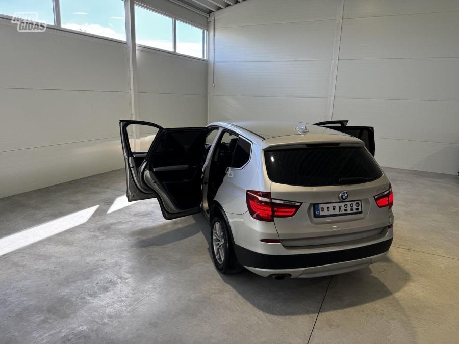 Yellow BMW X3 2012 in Kaunas, with an engine capacity of 2.00 L and mileage of 326 thousand km for 8050 €, photo 19 on AUTOMOTO.COM.LV