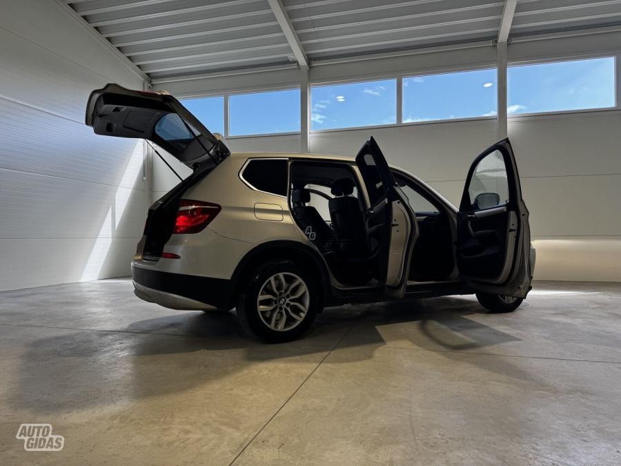Yellow BMW X3 2012 in Kaunas, with an engine capacity of 2.00 L and mileage of 326 thousand km for 8050 €, photo 21 on AUTOMOTO.COM.LV