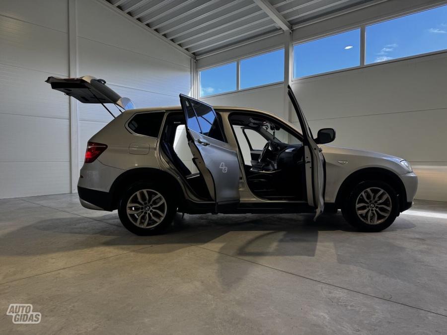 Yellow BMW X3 2012 in Kaunas, with an engine capacity of 2.00 L and mileage of 326 thousand km for 8050 €, photo 27 on AUTOMOTO.COM.LV