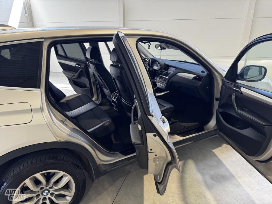 Yellow BMW X3 2012 in Kaunas, with an engine capacity of 2.00 L and mileage of 326 thousand km for 8050 €, photo 29 on AUTOMOTO.COM.LV