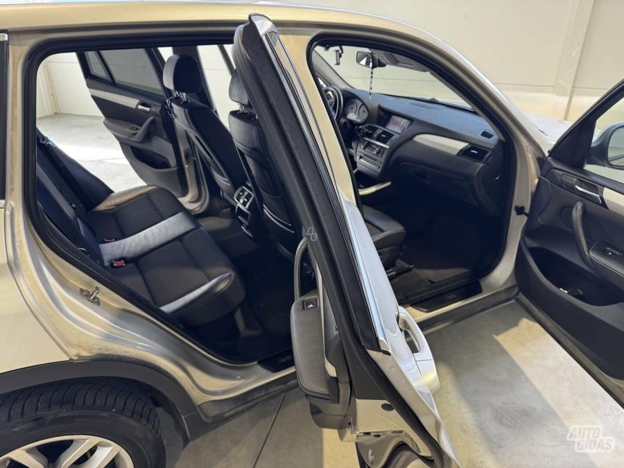 Yellow BMW X3 2012 in Kaunas, with an engine capacity of 2.00 L and mileage of 326 thousand km for 8050 €, photo 31 on AUTOMOTO.COM.LV