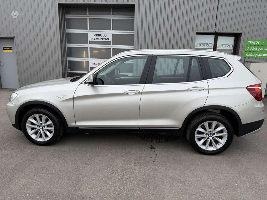 Yellow BMW X3 2012 in Joniskis, with an engine capacity of 2.00 L and mileage of 238 thousand km for 10250 €, photo 3 on AUTOMOTO.COM.LV