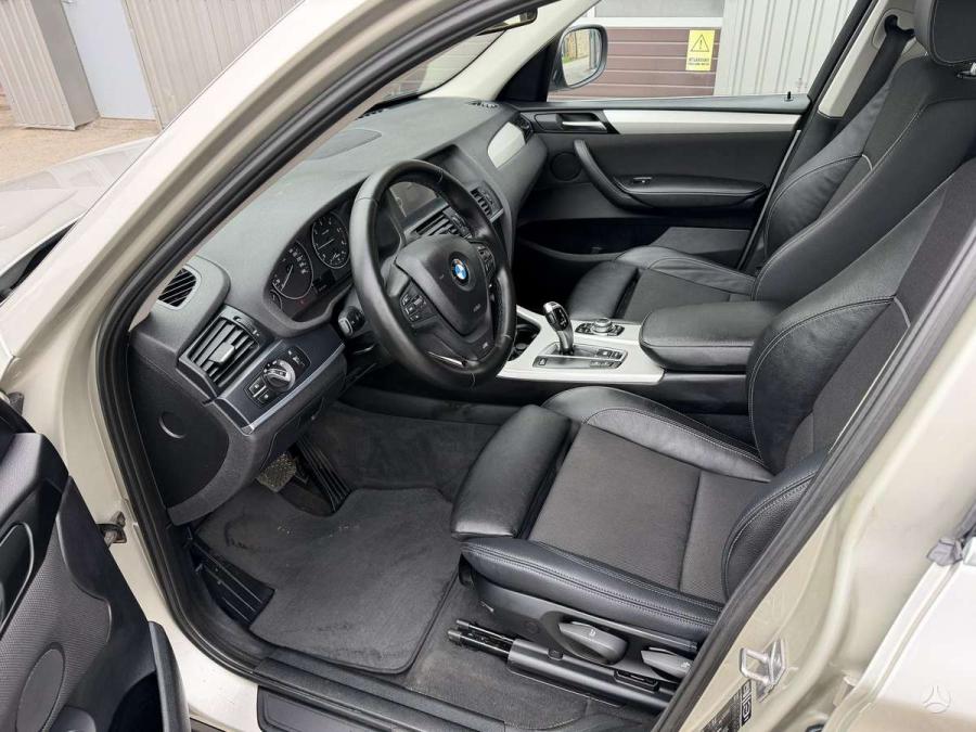 Yellow BMW X3 2012 in Joniskis, with an engine capacity of 2.00 L and mileage of 238 thousand km for 10250 €, photo 12 on AUTOMOTO.COM.LV