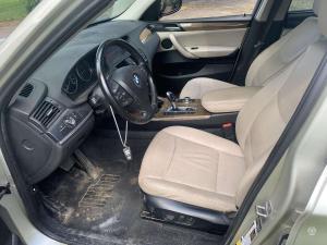 Dzeltens BMW X3 2012 Kaišiadorys, ar dzinēja tilpumu 2.98 L un nobraukumu 278 tūkst. km par 3750 €, foto 10 vietnē AUTOMOTO.COM.LV