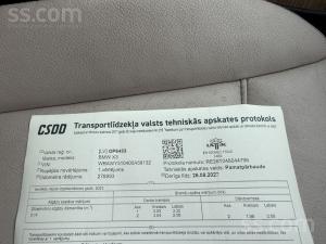 Dzeltens BMW X3 2012 Rēzekne, ar dzinēja tilpumu 2.00 L un nobraukumu 0 tūkst. km par 9250 €, foto 12 vietnē AUTOMOTO.COM.LV
