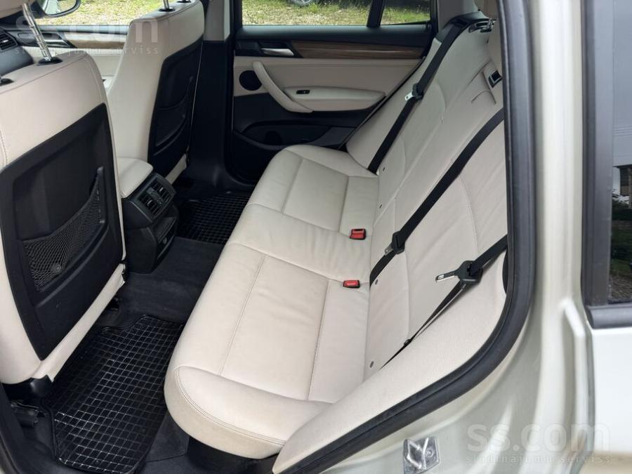 Dzeltens BMW X3 2012 Rēzekne, ar dzinēja tilpumu 2.00 L un nobraukumu 0 tūkst. km par 9250 €, foto 14 vietnē AUTOMOTO.COM.LV