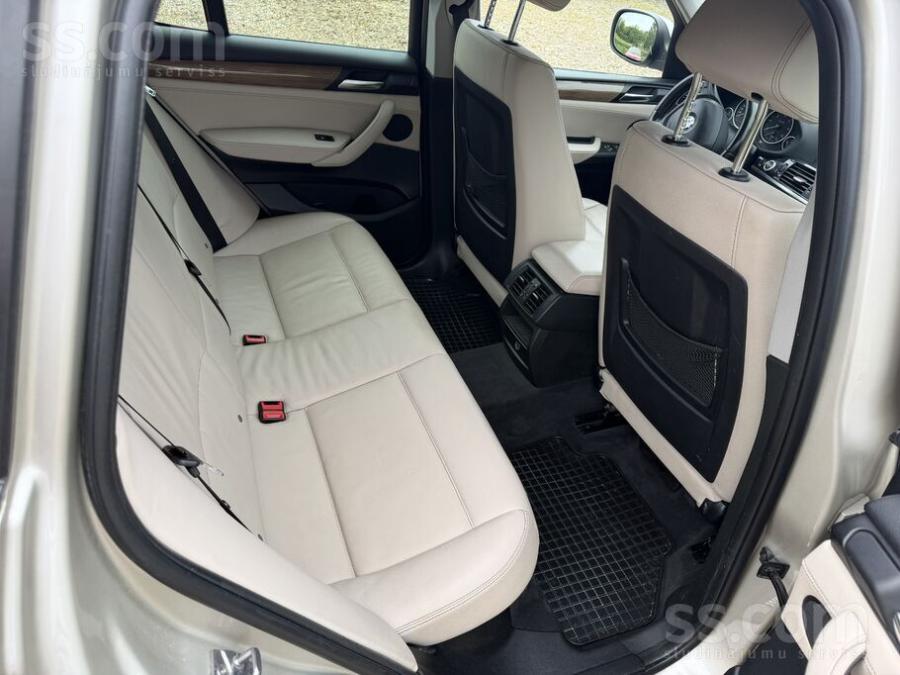 Dzeltens BMW X3 2012 Rēzekne, ar dzinēja tilpumu 2.00 L un nobraukumu 0 tūkst. km par 9250 €, foto 17 vietnē AUTOMOTO.COM.LV