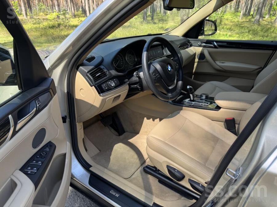 Dzeltens BMW X3 2017 Rīga, ar dzinēja tilpumu 2.00 L un nobraukumu 106 tūkst. km par 18000 €, foto 6 vietnē AUTOMOTO.COM.LV