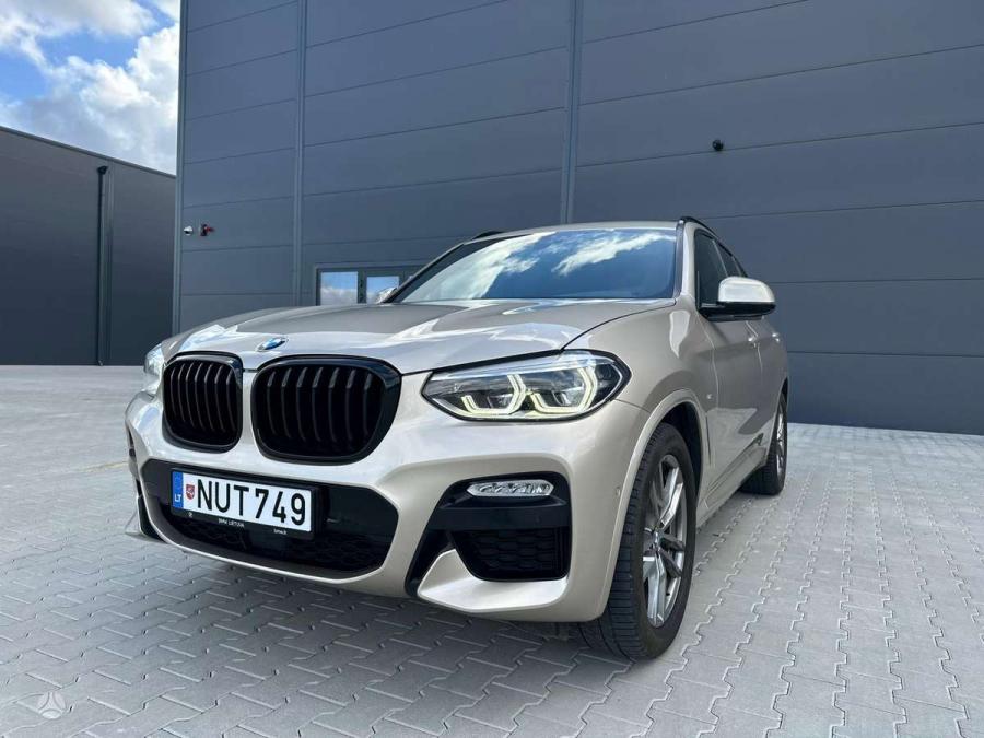 Yellow BMW X3 2019 in Klaipeda, with an engine capacity of 2.00 L and mileage of 133 thousand km for 26300 €, photo 16 on AUTOMOTO.COM.LV