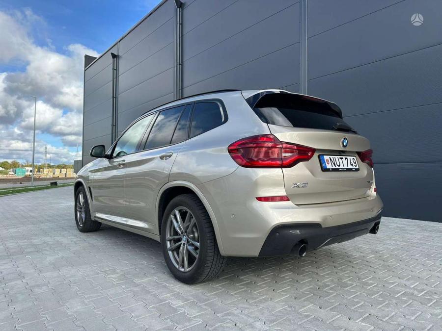 Yellow BMW X3 2019 in Klaipeda, with an engine capacity of 2.00 L and mileage of 133 thousand km for 26300 €, photo 20 on AUTOMOTO.COM.LV