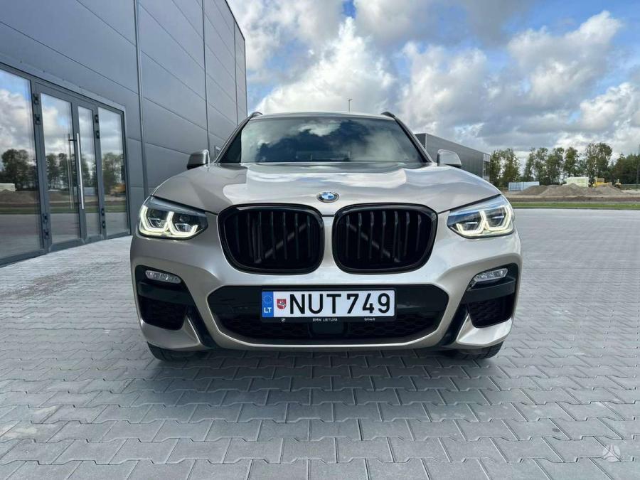 Yellow BMW X3 2019 in Klaipeda, with an engine capacity of 2.00 L and mileage of 133 thousand km for 26300 €, photo 21 on AUTOMOTO.COM.LV