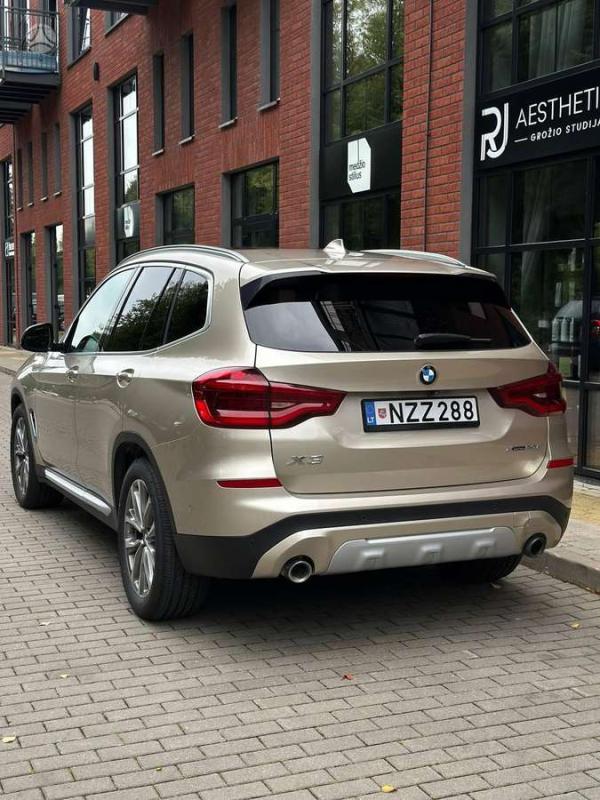 Yellow BMW X3 2019 in Klaipeda, with an engine capacity of 2.00 L and mileage of 91 thousand km for 27500 €, photo 5 on AUTOMOTO.COM.LV
