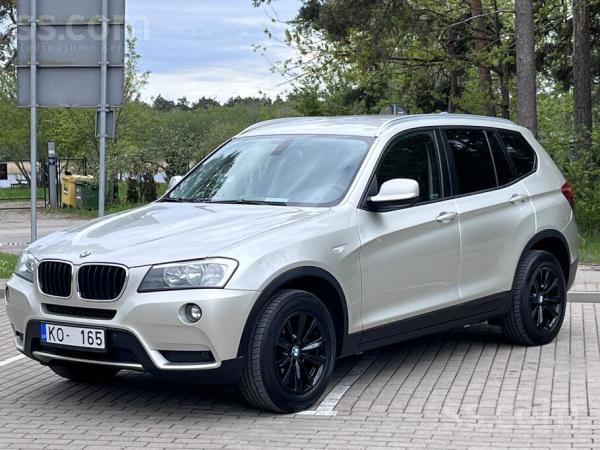 Yellow BMW X3 2011 in Jurmala, with an engine capacity of 2.00 L and mileage of 0 thousand km for 8750 €, photo 2 on AUTOMOTO.COM.LV
