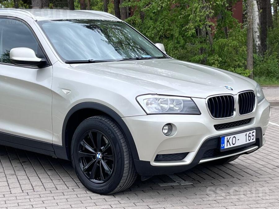Yellow BMW X3 2011 in Jurmala, with an engine capacity of 2.00 L and mileage of 0 thousand km for 8750 €, photo 4 on AUTOMOTO.COM.LV