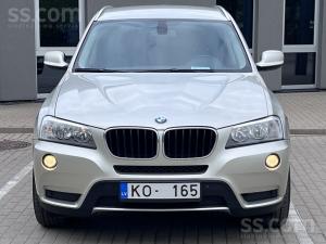 Yellow BMW X3 2011 in Jurmala, with an engine capacity of 2.00 L and mileage of 0 thousand km for 8750 €, photo 7 on AUTOMOTO.COM.LV