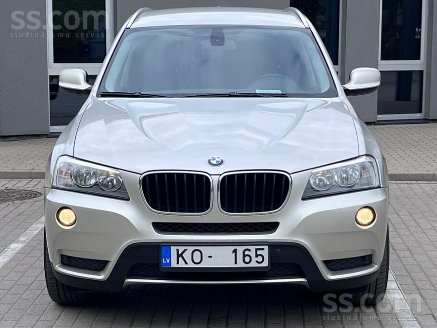 Yellow BMW X3 2011 in Jurmala, with an engine capacity of 2.00 L and mileage of 0 thousand km for 8750 €, photo 7 on AUTOMOTO.COM.LV