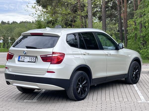 Yellow BMW X3 2011 in Jurmala, with an engine capacity of 2.00 L and mileage of 0 thousand km for 8750 €, photo 7 on AUTOMOTO.COM.LV