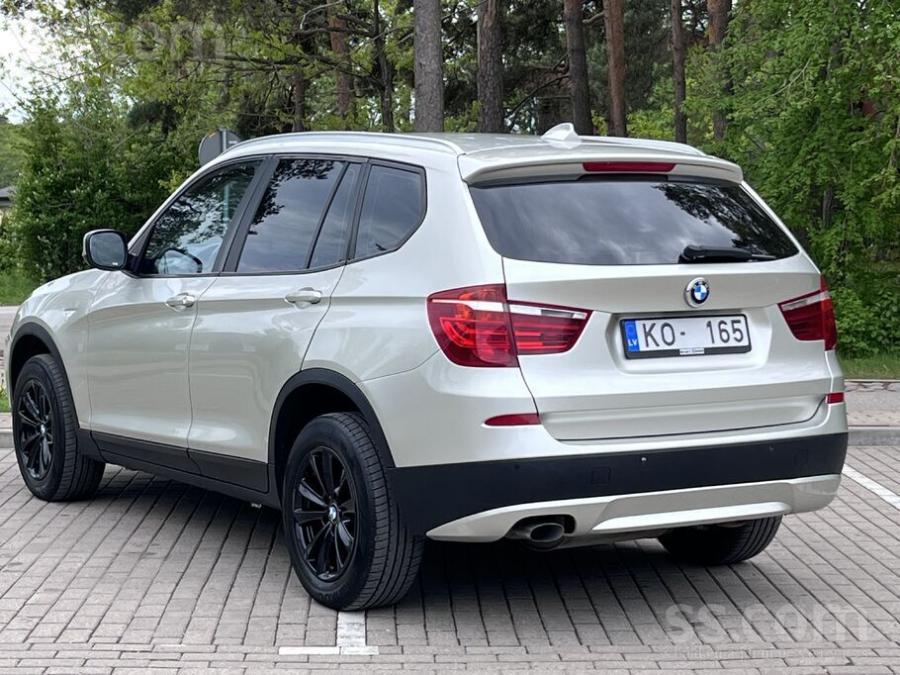 Yellow BMW X3 2011 in Jurmala, with an engine capacity of 2.00 L and mileage of 0 thousand km for 8750 €, photo 9 on AUTOMOTO.COM.LV