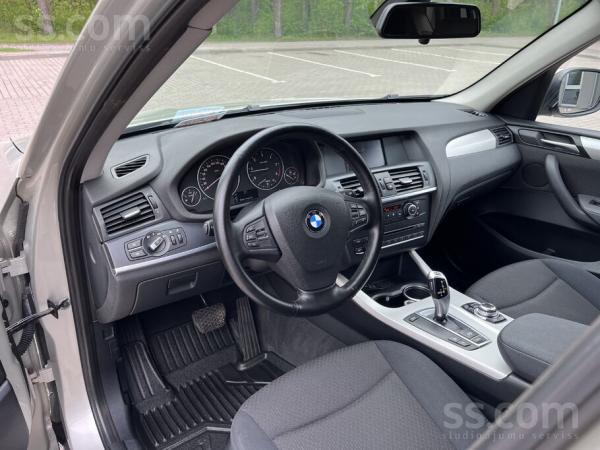 Yellow BMW X3 2011 in Jurmala, with an engine capacity of 2.00 L and mileage of 0 thousand km for 8750 €, photo 9 on AUTOMOTO.COM.LV