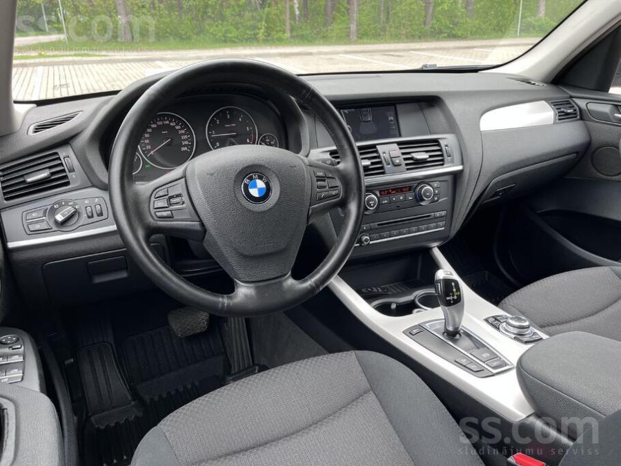 Yellow BMW X3 2011 in Jurmala, with an engine capacity of 2.00 L and mileage of 0 thousand km for 8750 €, photo 11 on AUTOMOTO.COM.LV