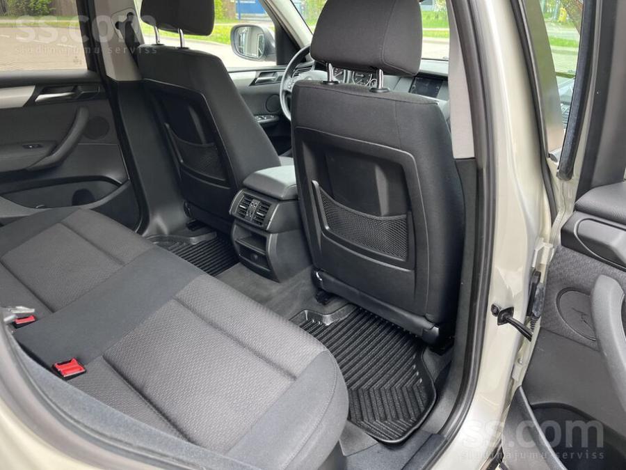 Yellow BMW X3 2011 in Jurmala, with an engine capacity of 2.00 L and mileage of 0 thousand km for 8750 €, photo 24 on AUTOMOTO.COM.LV
