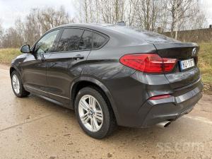 Black BMW X4 2017 in Riga, with an engine capacity of 2.00 L and mileage of 151 thousand km for 19400 €, photo  on AUTOMOTO.COM.LV