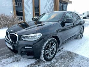 Black BMW X4 2018 in Riga, with an engine capacity of 2.00 L and mileage of 126 thousand km for 33900 €, photo  on AUTOMOTO.COM.LV