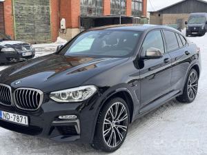 Black BMW X4 2018 in Jekabpils, with an engine capacity of 3.00 L and mileage of 167 thousand km for 28850 €, photo 8 on AUTOMOTO.COM.LV