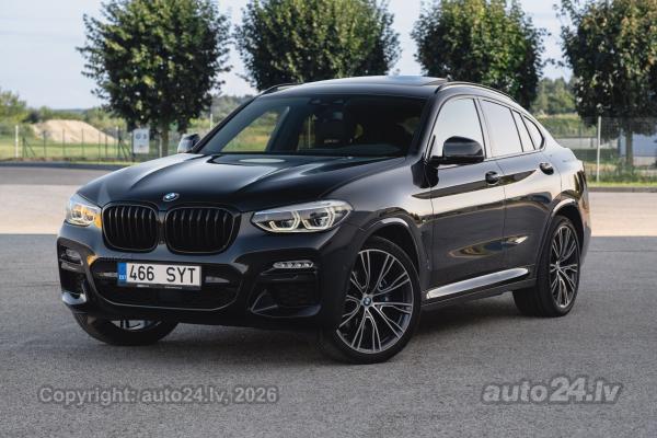 Black BMW X4 2019 in Tallinn, with an engine capacity of 3.00 L and mileage of 167 thousand km for 32990 €, photo 3 on AUTOMOTO.COM.LV