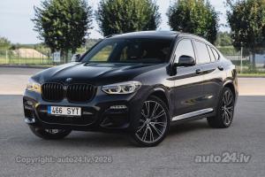 Black BMW X4 2019 in Tallinn, with an engine capacity of 3.00 L and mileage of 167 thousand km for 32990 €, photo 4 on AUTOMOTO.COM.LV