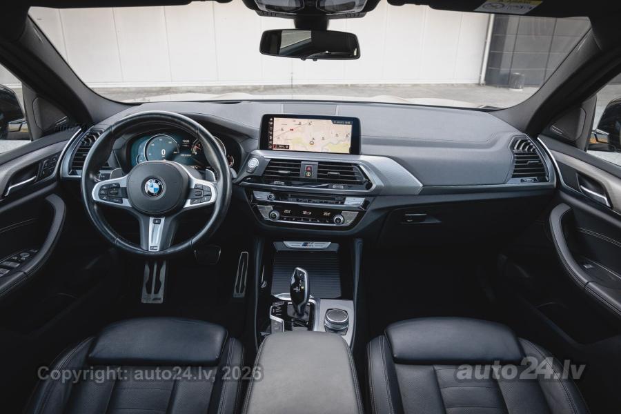 Black BMW X4 2019 in Tallinn, with an engine capacity of 3.00 L and mileage of 167 thousand km for 32990 €, photo 13 on AUTOMOTO.COM.LV