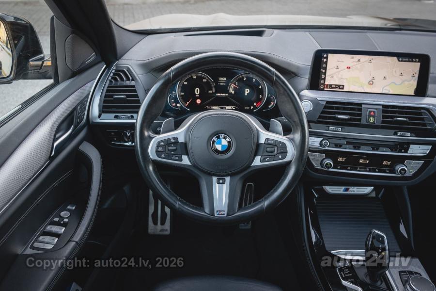Black BMW X4 2019 in Tallinn, with an engine capacity of 3.00 L and mileage of 167 thousand km for 32990 €, photo 18 on AUTOMOTO.COM.LV